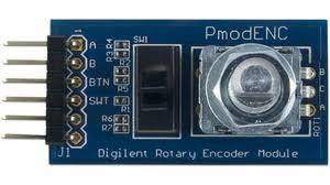 Pmod ENC: Rotary Encoder