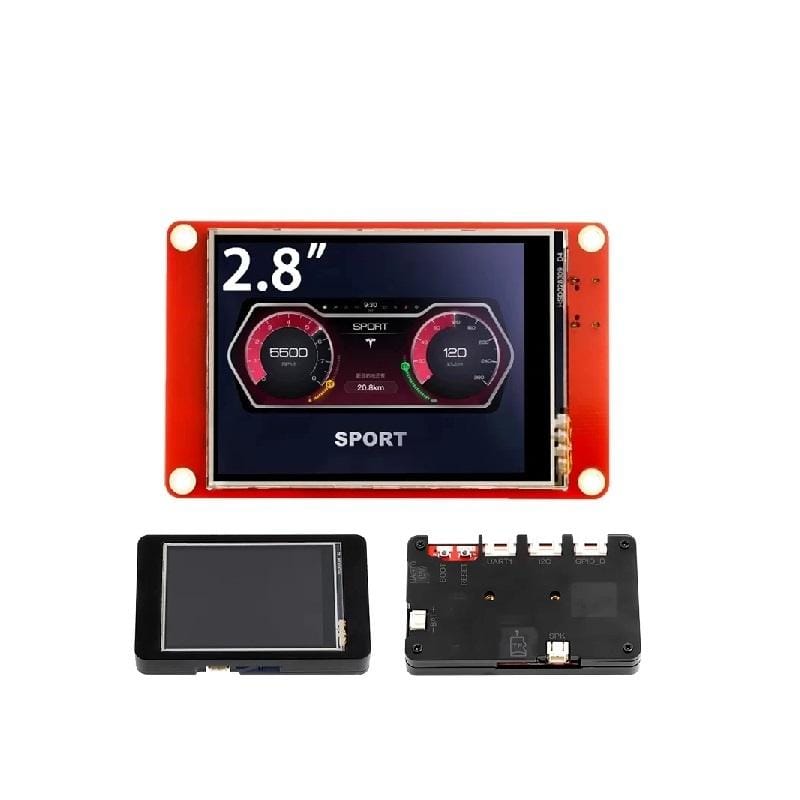 ELECROW ESP32 display-2.8 Inch HMI 240×320 Display SPI TFT LCD Touch Screen Compatible with ...